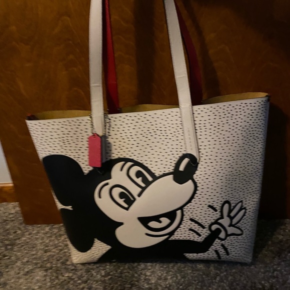 Coach | Bags | Mickey Mouse Coach Tote Purse | Poshmark
